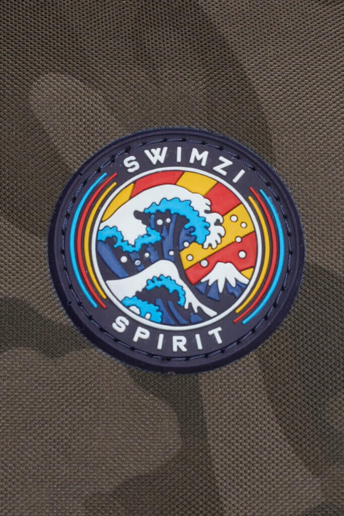 Green Camo - Drawstring Swimming Bag | Swimzi